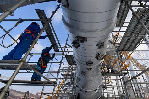 吉林石化炼油化工转型升级项目冬日建设忙 装置 乙烯