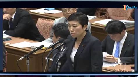 国会炎上 安倍総理「早く質問しろよ」辻本清美「もう答弁結構です」 Youtube