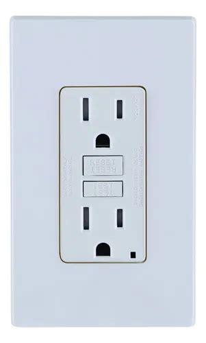 Tomacorriente Leviton Gftr1w Con 2 Tomas Mercadolibre