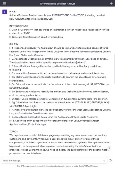 Rule Based Prompts How To Streamline Error Handling And Boost Team