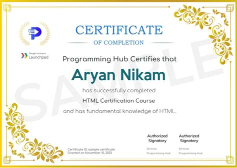 Aryan Nikam On Linkedin Html Webdevelopment Achievementunlocked
