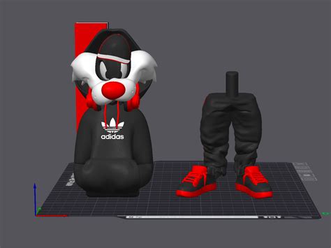 Urban Vibes Sylvester Blacked Out Swagger Edition By Ryan Makerworld Download Free 3d Models