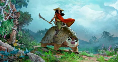 Disney Animation Announces Raya And The Last Dragon At D23