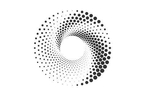 하프톤 둥근 점선 프레임 세트 프레임 로고 웹 페이지 인쇄물 포스터 템플릿을 위한 디자인 요소입니다 개념에 대한 스톡 벡터 아트 및 기타 이미지 Istock