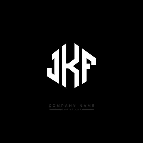 Jkf Letter Logo Design With Polygon Shape Jkf Polygon And Cube Shape Logo Design Jkf Hexagon