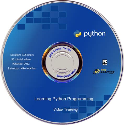 Learn Python Programming Video Training Dvd