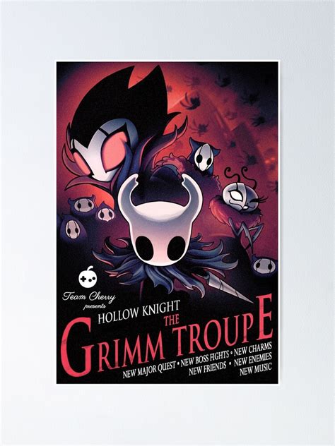 Hollow Knight Grimm Troupe Poster For Sale By Poangeline Redbubble