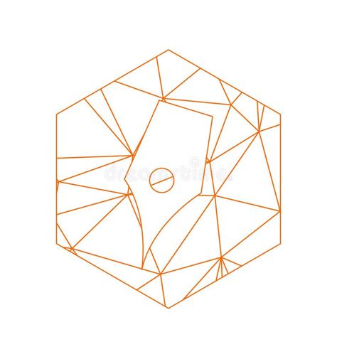 Simple Digital Network Connection Illustration Or Molecular Vector Icon And Logo Stock Vector