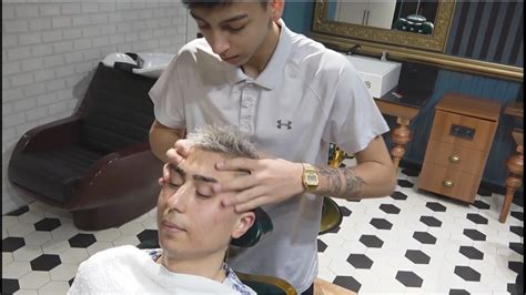 Asmr Head Massage Face Massage Body Massage By Young Turkish Barber