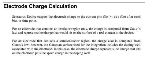 TCAD Simulation How To Extract Charge In Electrode ResearchGate