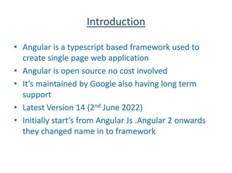 angular 14 pptx internet computing