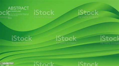 녹색 웨이브 추상 배경 웨이브 패턴 최소 텍스처 웹 배경 녹색 커버 디자인 전단지 템플릿 배너 책 표지 벽 장식 벽지 기하학적 배경 디자인 2022년에 대한 스톡 벡터 아트