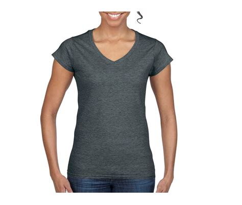 Tee Shirt Col V Femme Coton G Marquage Face Et Dos Deux Couleurs GN D Racing Kits