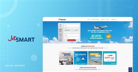 Jetsmart Airlines Web Design Company Webcombd