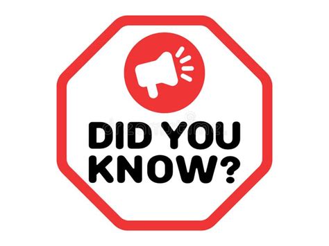 Did You Know Megaphone Stock Illustrations 807 Did You Know Megaphone