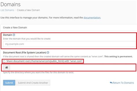 نحوه ساخت دامنه اضافه در قالب جدید سی پنل ژوپیتر پارس وب سرور ارائه انواع هاست، سرور و خدمات