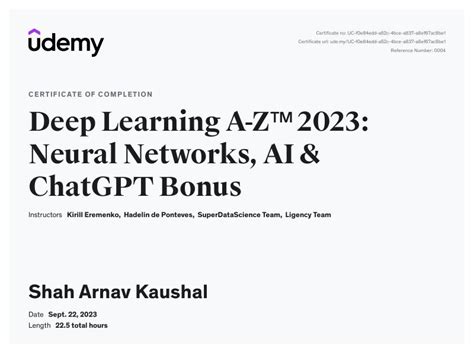 arnav shah on linkedin deeplearning ai neuralnetworks udemy tech