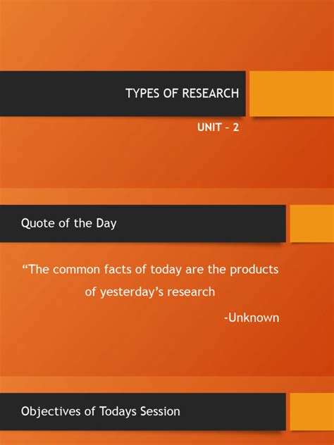 8604 Unit 2 Revised Types Of Research 1 Pdf Quantitative Research