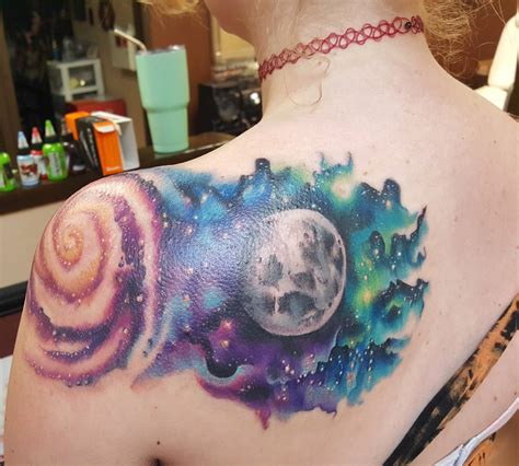 95 Fascinating Space Tattoo Ideas The Mysterious Nature Of The Cosmos