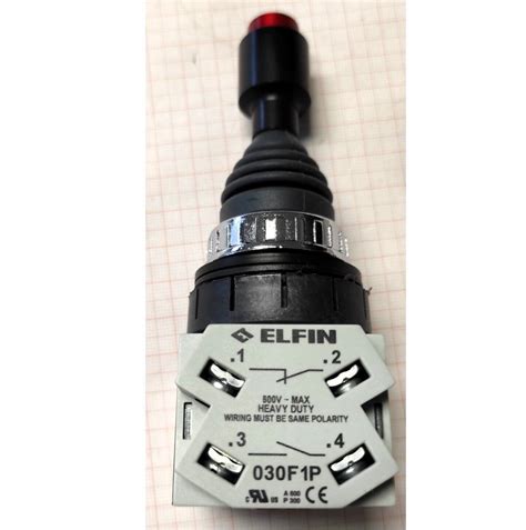 4 Position Control Joystick Switch W Safety Interlock Spring Return 2 N O 2 N C Sensors Trade