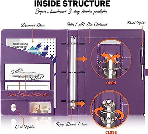 Portfolio Notebook Organizer