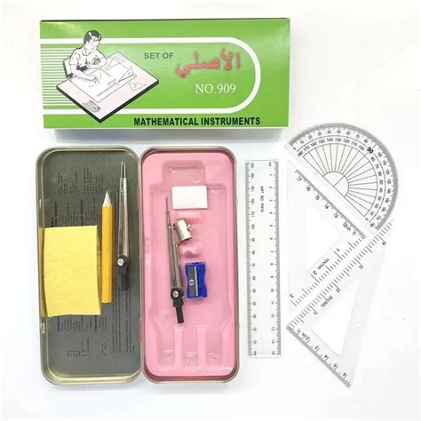 Africa School 10pcs Instruments Mathematical Set High Quality Hot Sales
