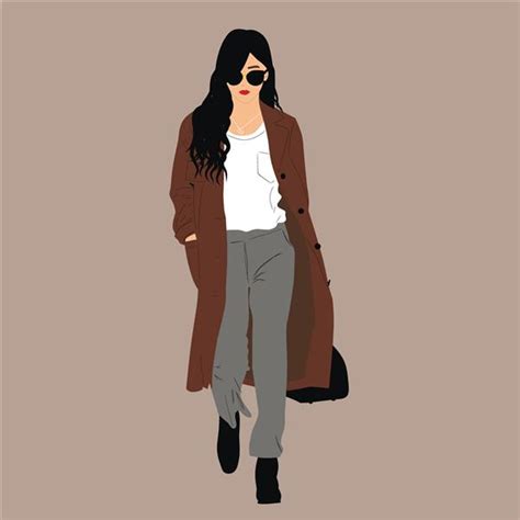 تصویر وکتور از مد خیابانی Kpop بت های خیابانی کره ای ها K پاپ بت مد