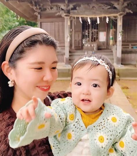 亜実さんのインスタグラム写真 亜実instagram「⛩🐀⛩🐀⛩🐀 🇯🇵昨日は家族で初詣へ🙏ことちゃんを授かった神社へ、初めてこと