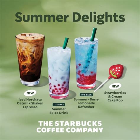Starbucks Summer Menu To Be Unveiled In May Heres A Sneak Peek