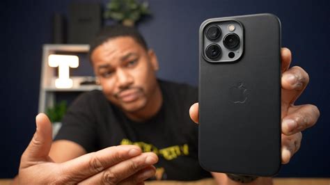 Iphone 13 Pro Official Apple Leather Case Review Almost Great Youtube