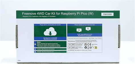 Freenove Mecanum Wheel Kit De Coche Para Raspberry Pi Pico Incluido