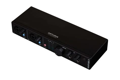 Arturia Minifuse 4 Compact Usb Interface Black Minifuse4bk Avshop