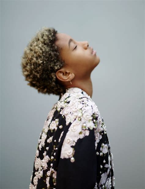 Jaden Smith For Louis Vuitton Wonderland Magazine Short Hair Styles