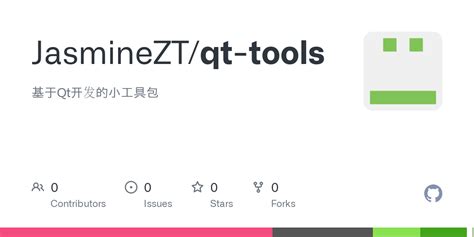 Github Jasminezt Qt Tools Qt