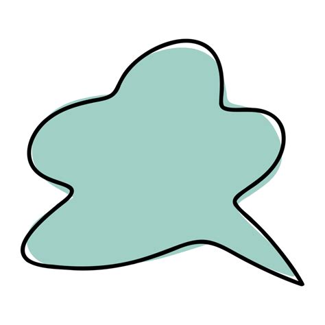 Wavy Script Bubble 66198353 Png