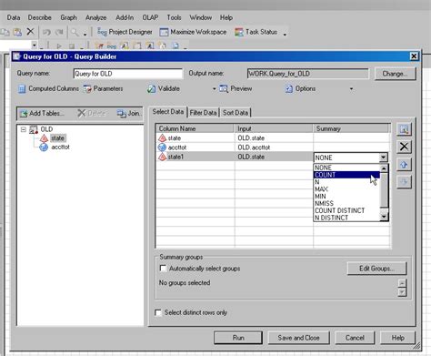 31447 Counting The Number Of Observations In A By Group In Sas® Enterprise Guide