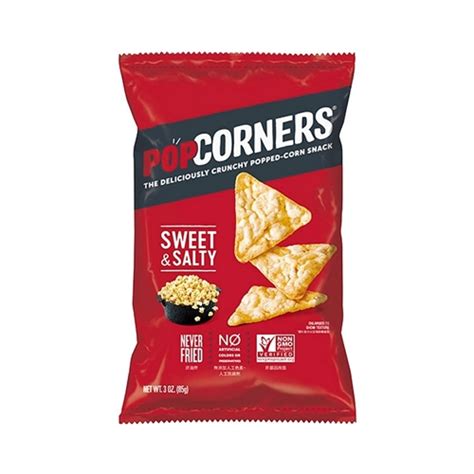 Popcorners爆米花脆片系列鹹甜切達起司甜辣85g包【愛買】 洋芋片 Yahoo奇摩購物中心