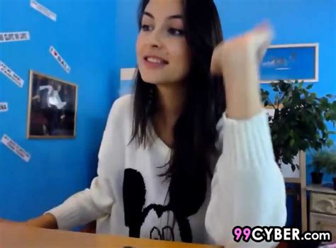 Beautiful Brunette Shows Her Pussy Eporner