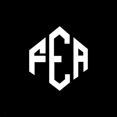 Premium Vector Fea Letter Logo Design With Polygon Shape Fea Polygon