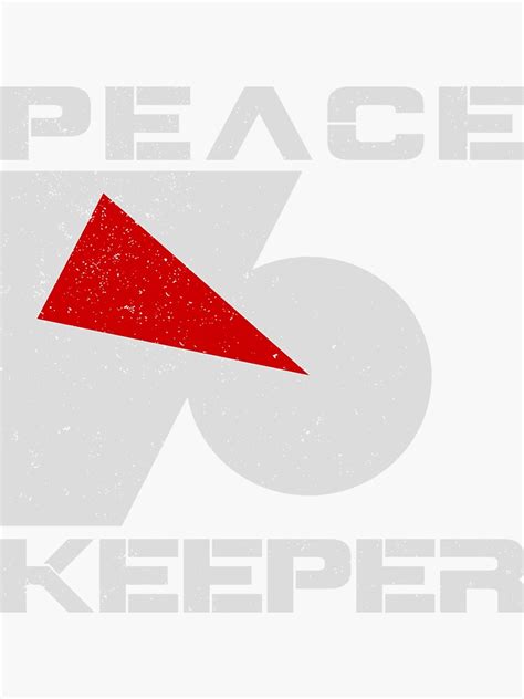 Peacekeeper Inspired By Farscape Sticker For Sale By Wonkyrobot