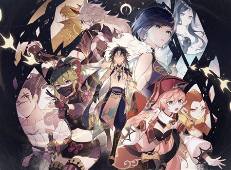 Xiao Yelan Yanfei Kuki Shinobu Arataki Itto And 4 More Genshin