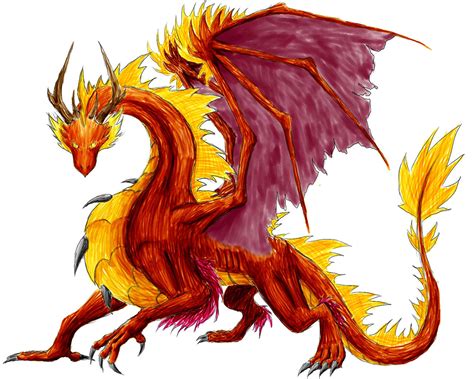 Fire Dragon Drawing At Getdrawings Free Download