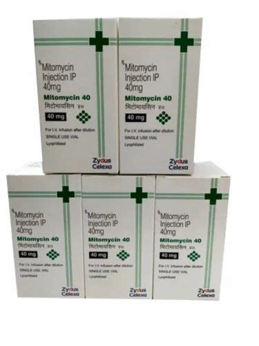Mitomycin 40mg Injection Mitomycin 40mg Zydus Cadila At Rs 2500