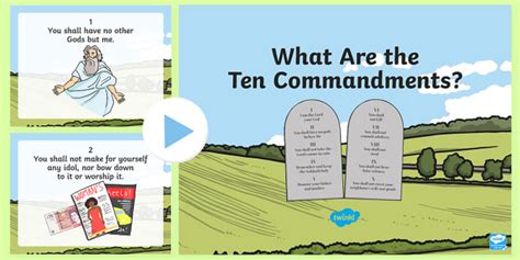 Ten Commandments Slides Twinklca