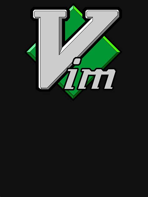 vim text editor essential t shirt for sale by hectobyte redbubble