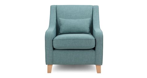 Kian Accent Chair With Plain Bolster Dfs