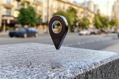Directional Guide Gps Navigation Pointer Symbol On Display Precise Location Tracking