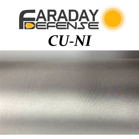 CYBER Faraday Fabric EMF RF Shielding Nickel Copper Fabric Roll 50 X