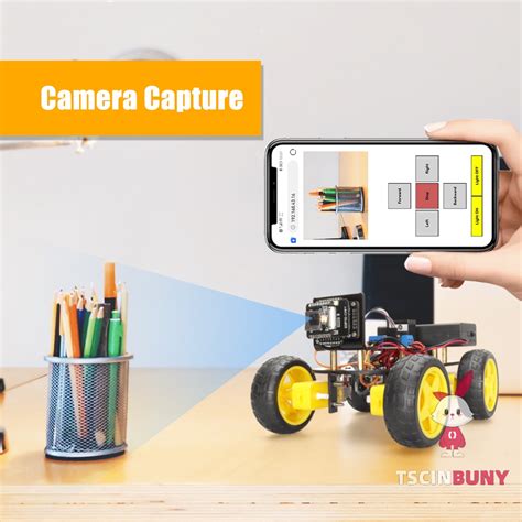 Ready Stock Tscinbuny Popular Creative Wifi Robot Esp32 Camera Iot