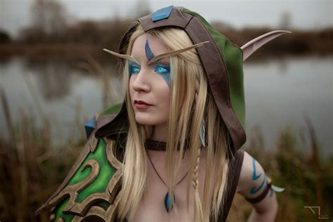 Alleria Windrunner Blizzard Cosplay Косплей героев Близзард